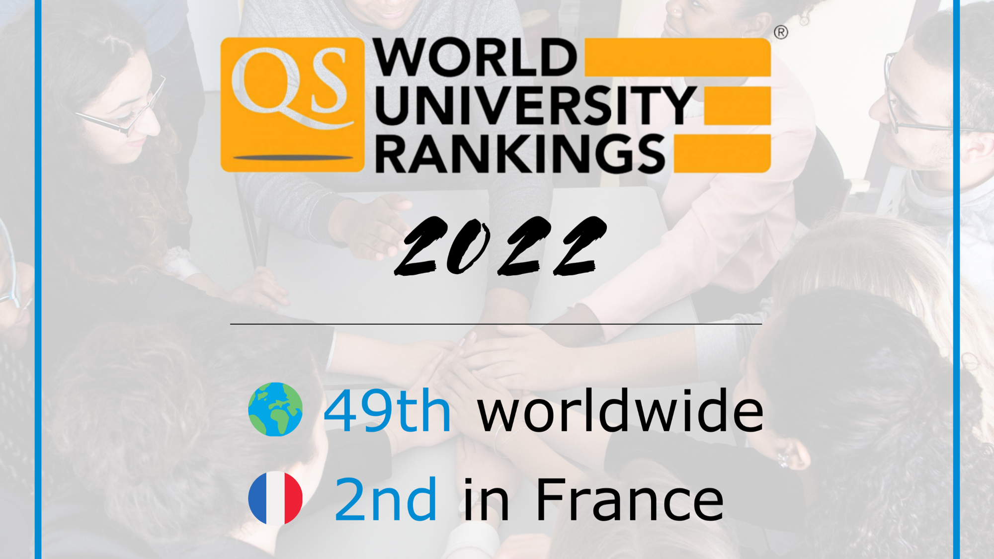 IP Paris in the Top 50 best universities worldwide for its first ...