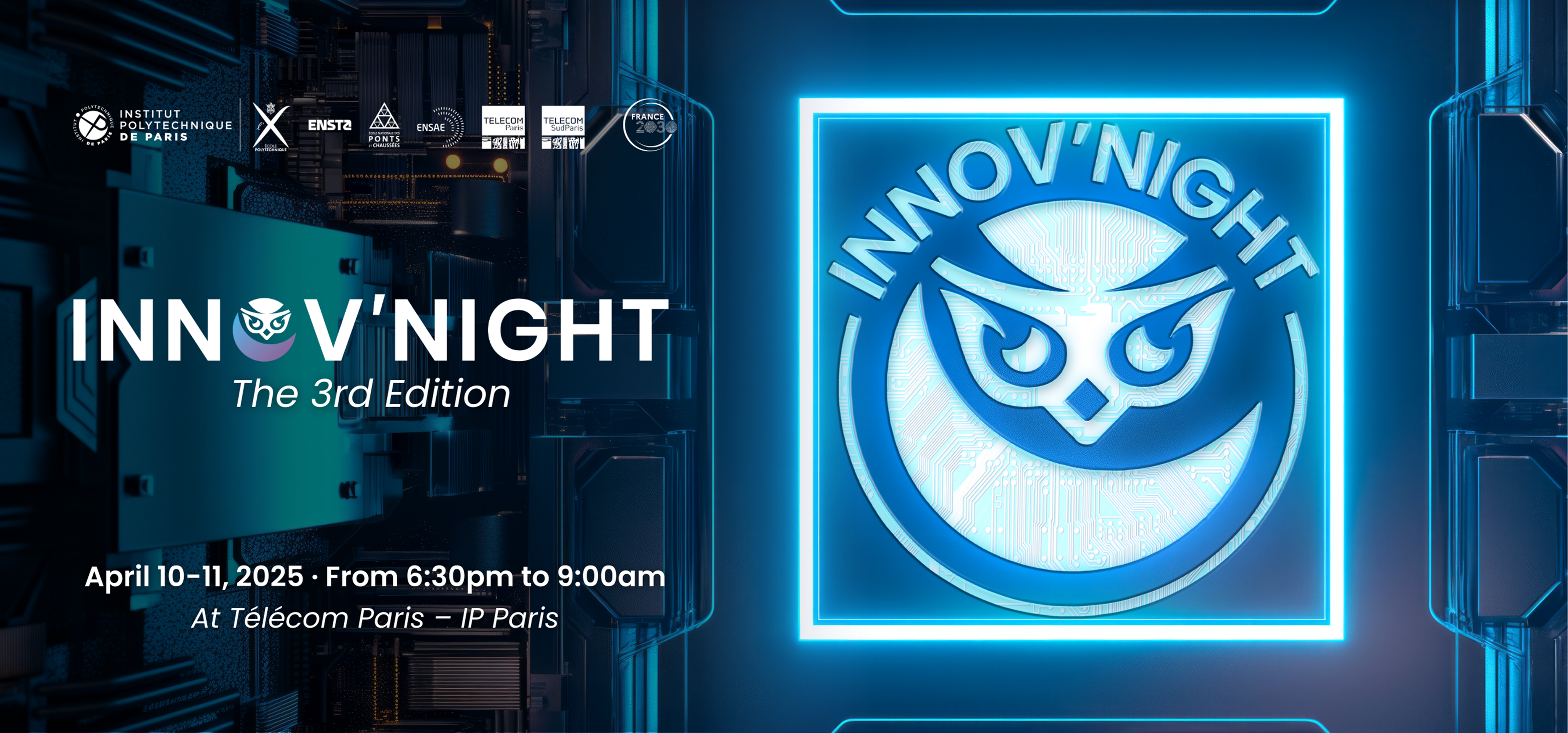 INNOV'NIGHT 2025 : une nuit d’idées et d’innovation - Institut Polytechnique de Paris